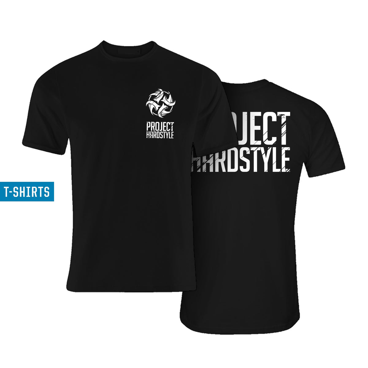 Classic Project Hardstyle Tee (Black) – Project Hardstyle Merch